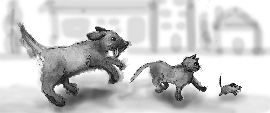 Leveled Reading Passage: Why Dogs Chase Cats and Cats Chase Mice: A ...