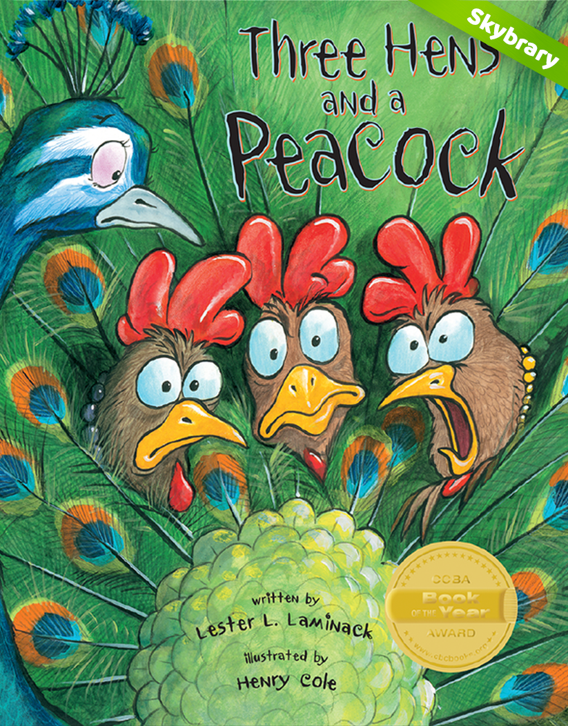 Three Hens and a Peacock | RIF.org